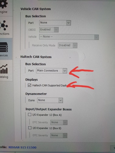 Connecting COMPUSHIFT to Haltech Elite or Haltech Platinum